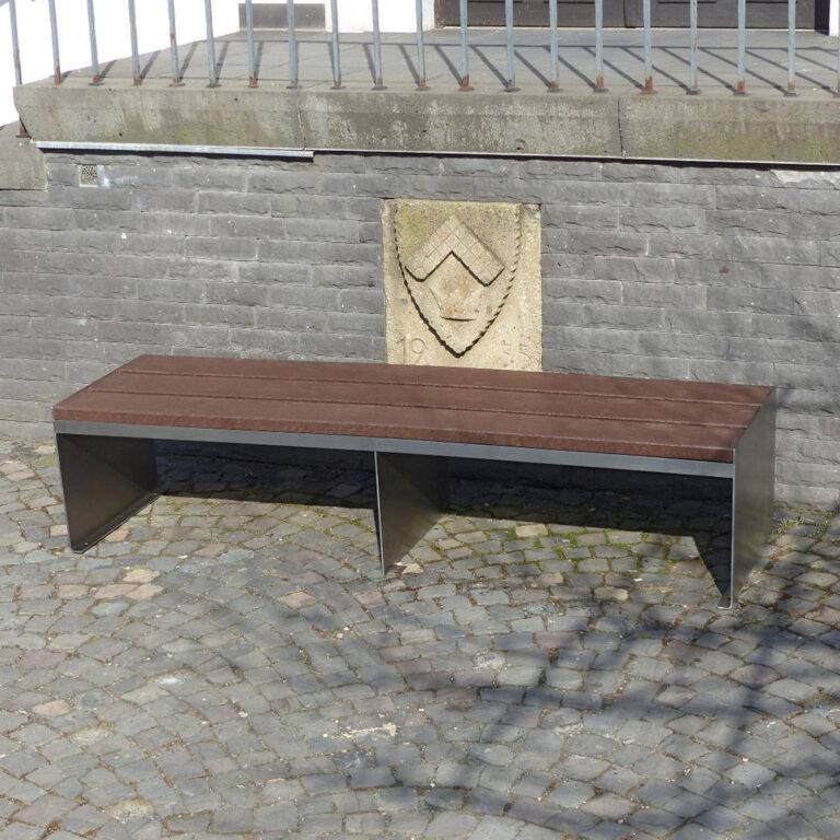 Wall Street Bench 317 brown - The Plastic Company